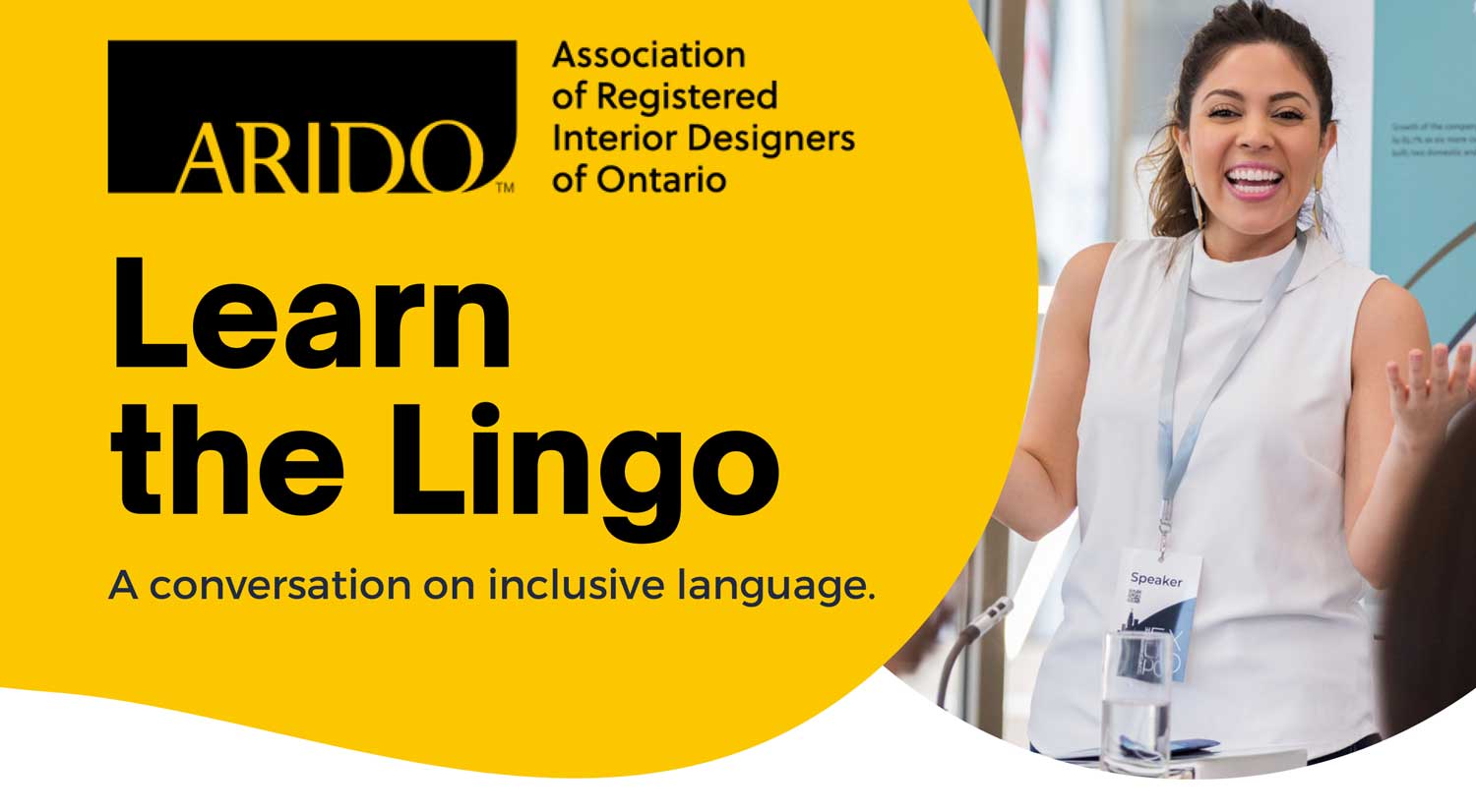 Event: Learn the Lingo - A conversation on inclusive language - ARIDO