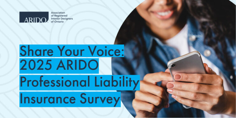 Share your voice: 2025 ARIDO professional liability insurance survey ...